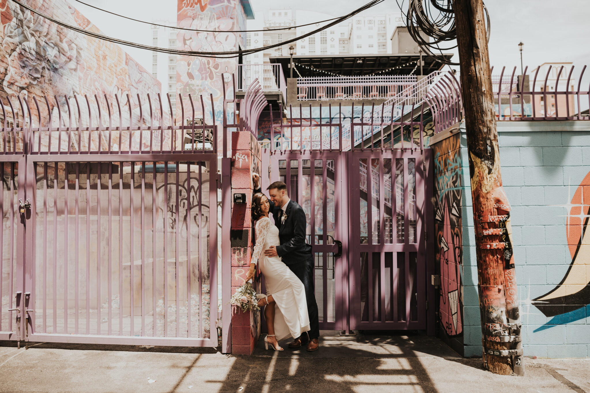 Shae and Eric's Las Vegas Elopement - Rock N Romance Elopements