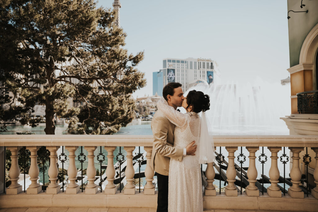 Chloe & Jack’s Bellagio Wedding - Rock N Romance Elopements