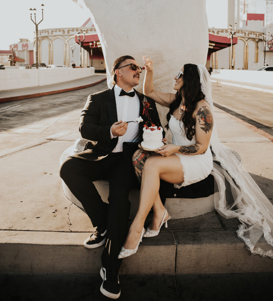 A Super 8 Wedding Day - Victoria & Brandon - Rock N Romance Elopements