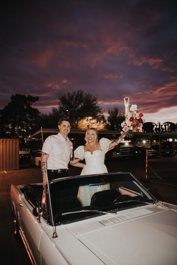 Beth & Elliot - Neon Museum Ceremony + Downtown - Rock N Romance Elopements